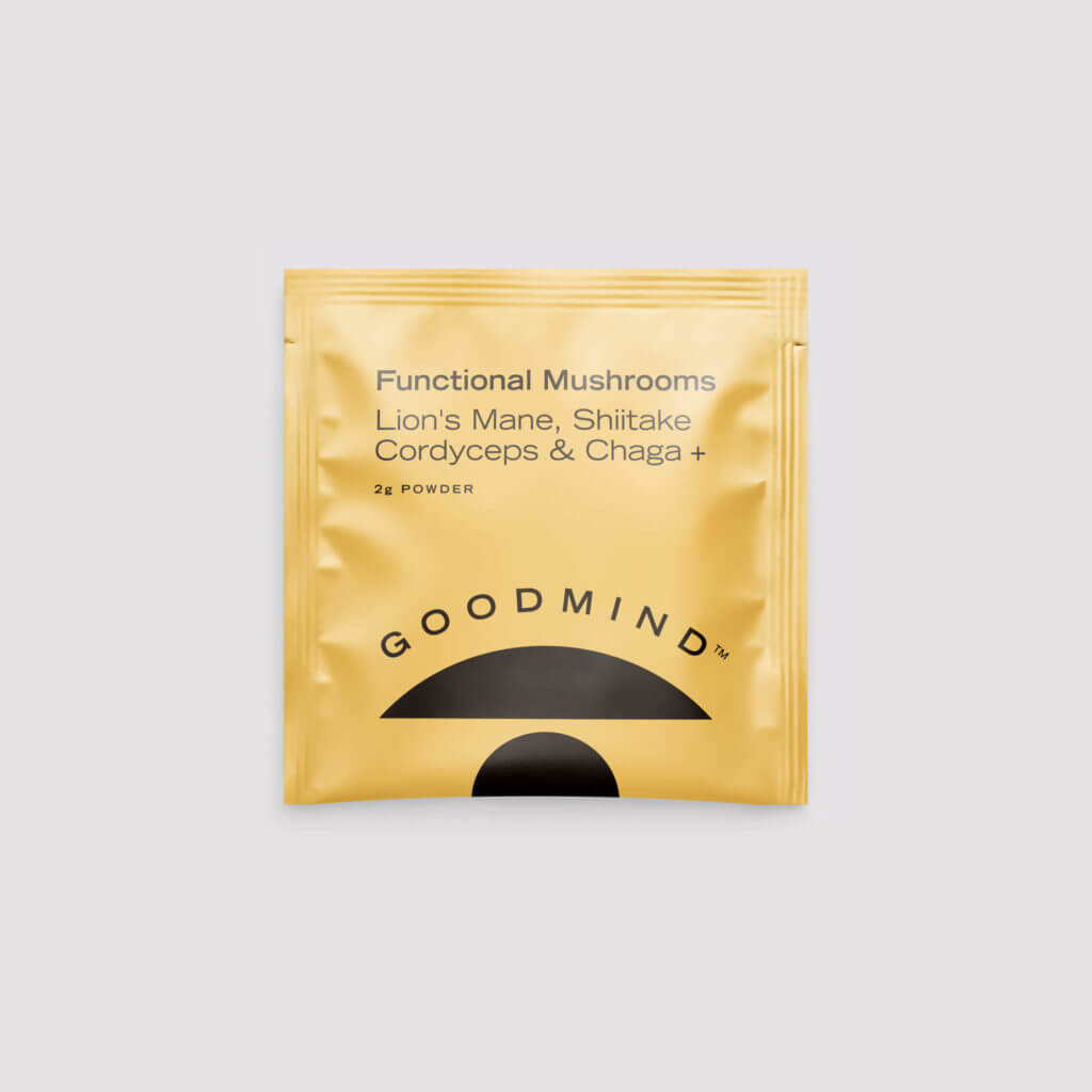 🍄 Functional Mushroom Sachets for coffee or tea - Goodmind™